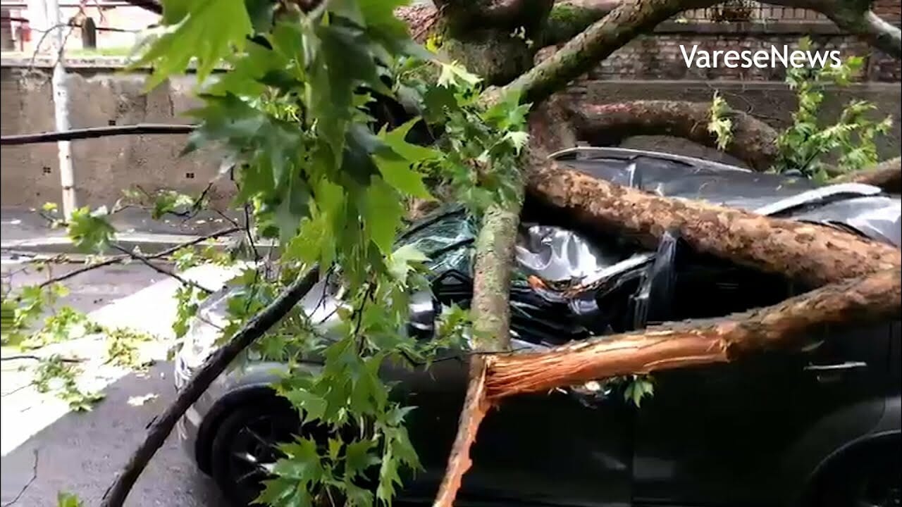 Live weather update: Milan video of a tropical storm in Lombardy ...