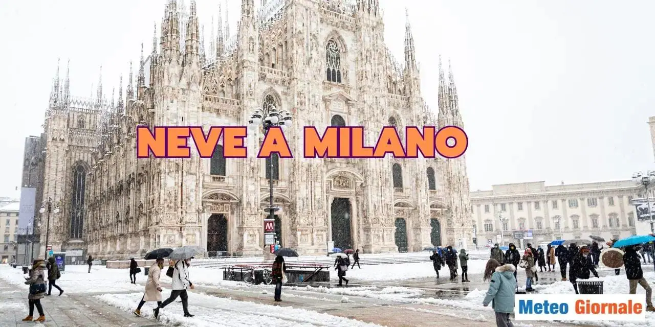 Meteo Milano e Val Padana: ecco la grande neve di Natale - METEO GIORNALE