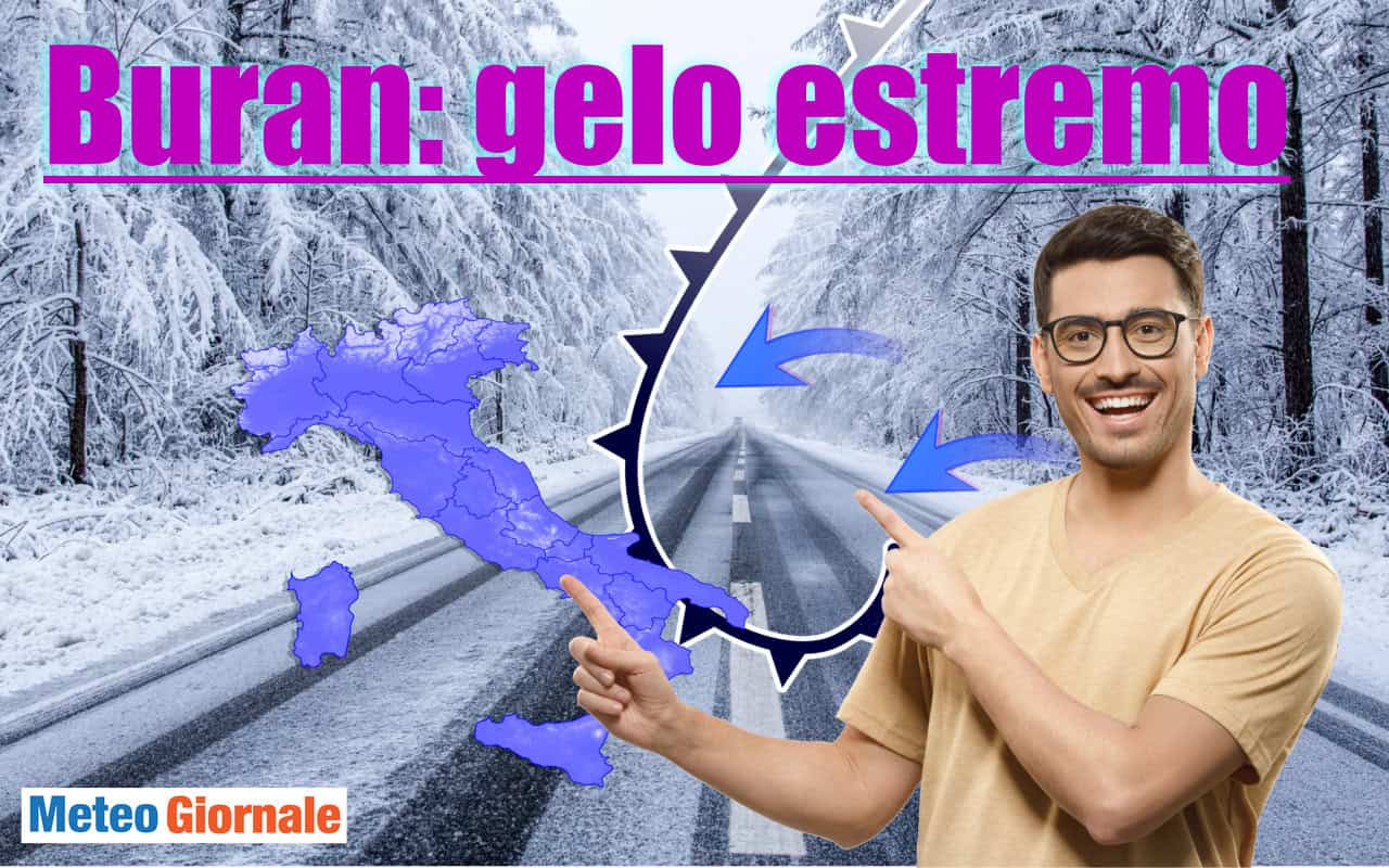 Italy frozen in 24 hours. -30°C in Northern Italy and -10°C in Rome ...