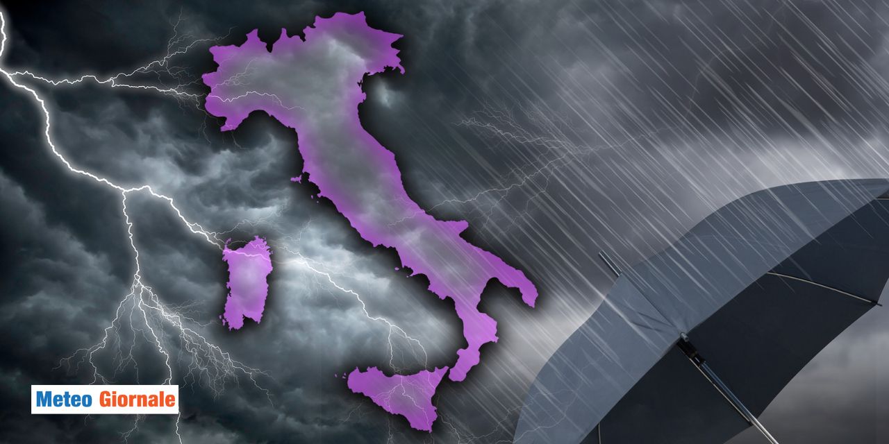 Meteo: ciclone con nubifragi tra 2 e 4 Novembre? Le regioni a rischio - METEO GIORNALE