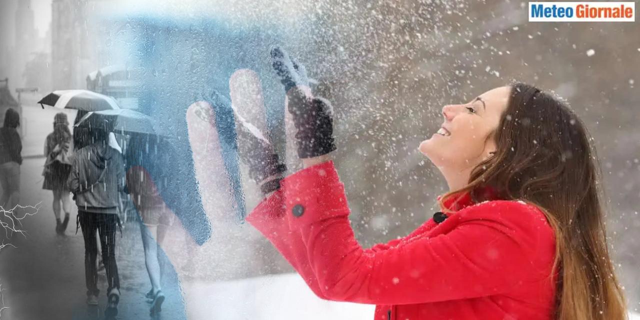 Meteo: dall’anticiclone al maltempo, con pioggia, freddo e neve in arrivo - METEO GIORNALE