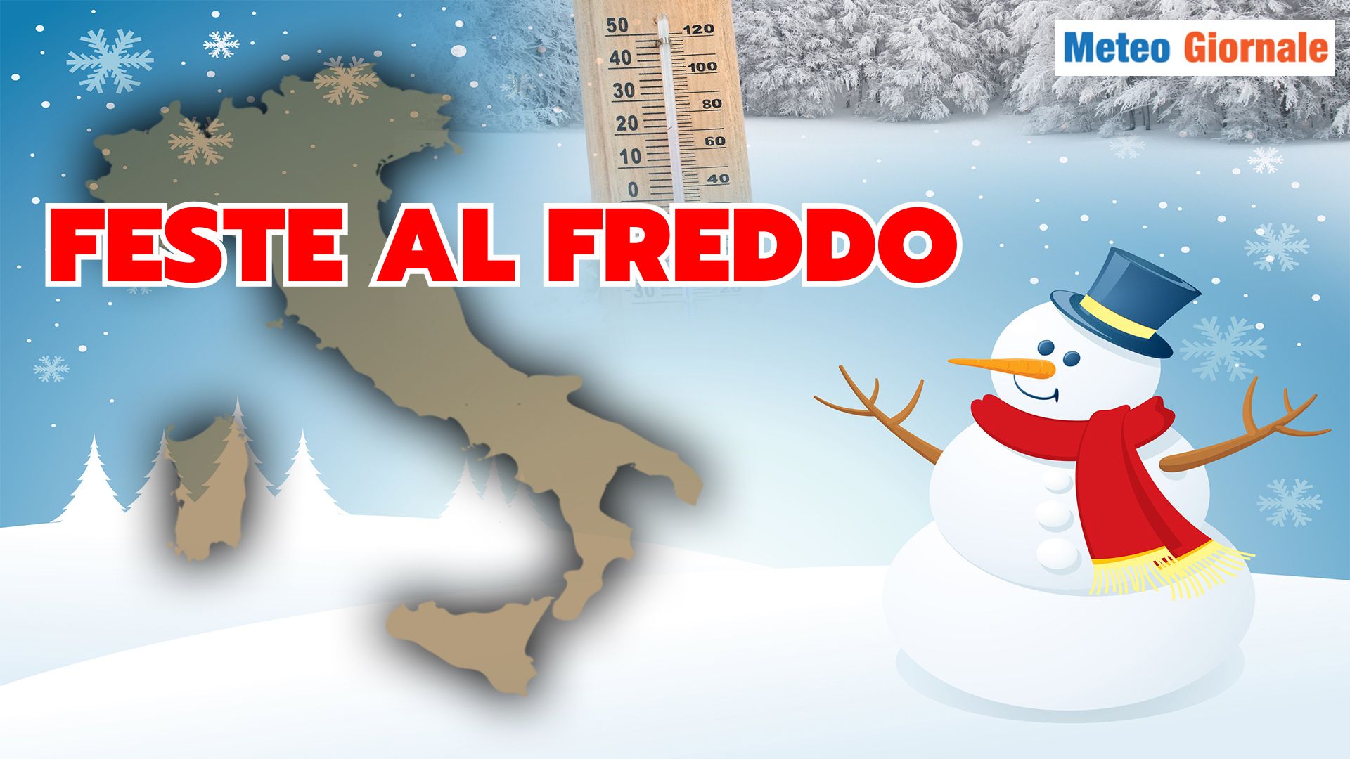 METEO Natale, dall'Anticiclone al ritorno del gran Freddo - METEO GIORNALE