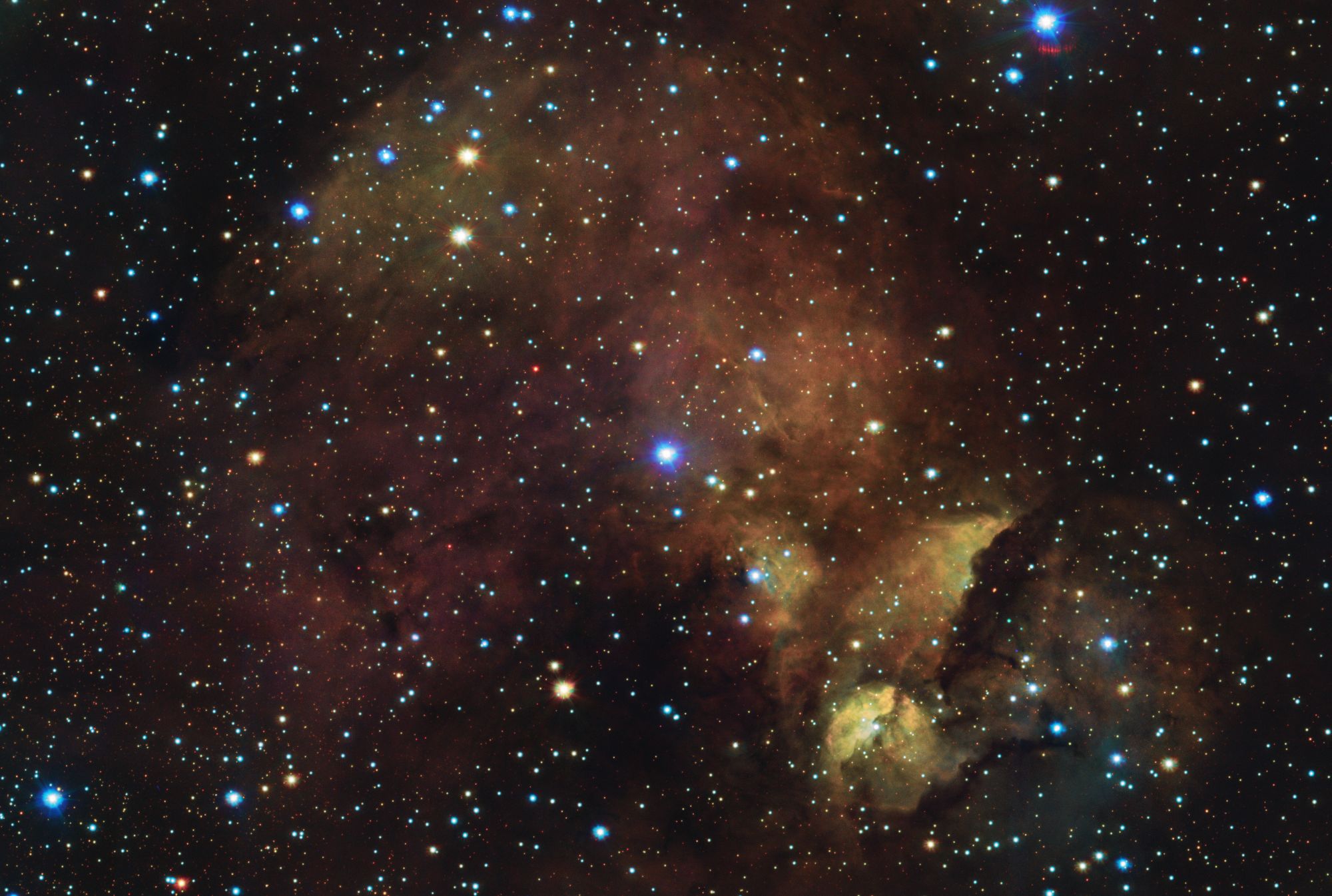 The Running Chicken Nebula: the new image of a wonder of the skies ...