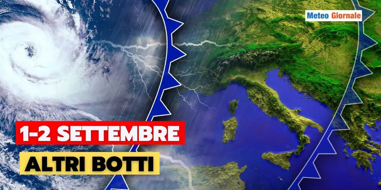 Meteo: Lunedì 1 e Martedì 2 con nubifragi, ecco dove - METEO GIORNALE