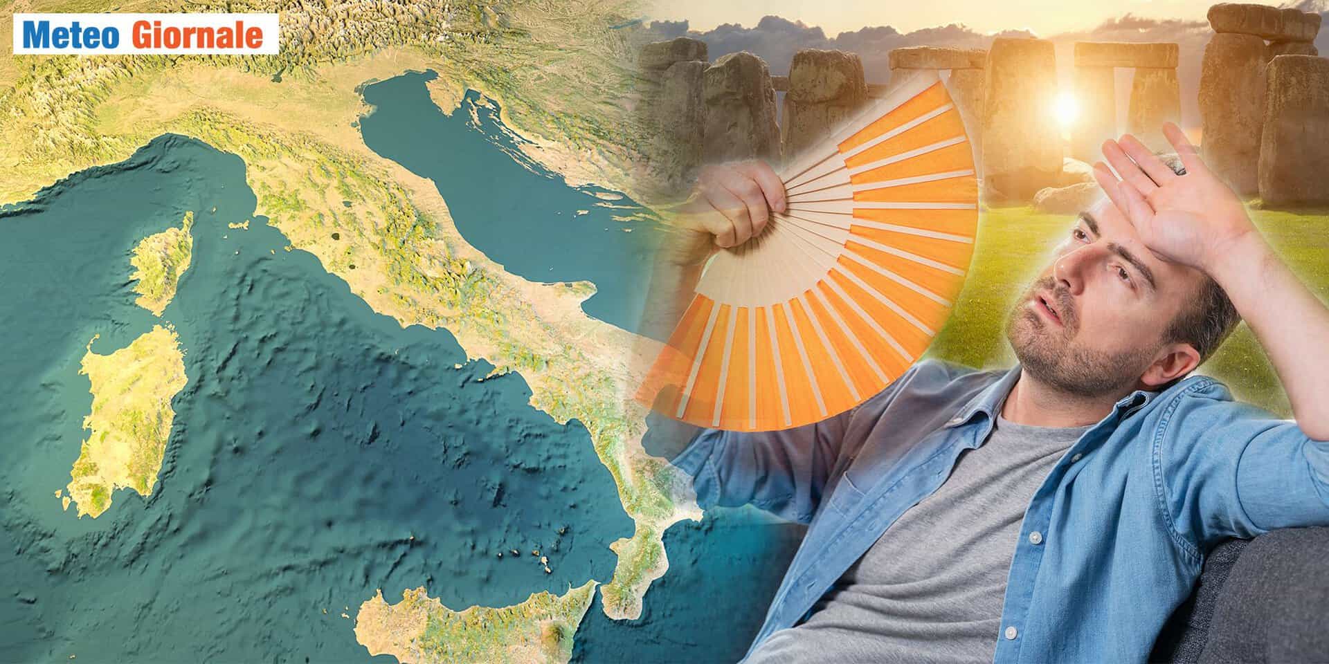 Meteo, caldo africano: ecco dove sarà TORRIDO o AFOSO