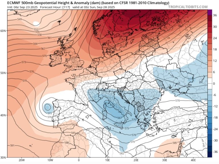 Uragano Gabrielle, scenario meteo inatteso: rischia anche l'Italia?