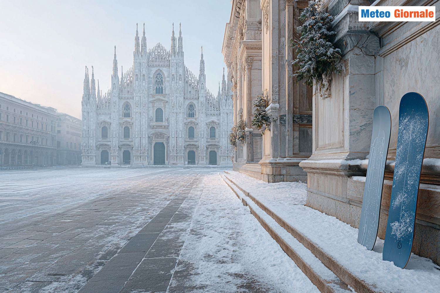 Rischio NEVE su MILANO e Lombardia: cosa dicono le previsioni ECMWF ...