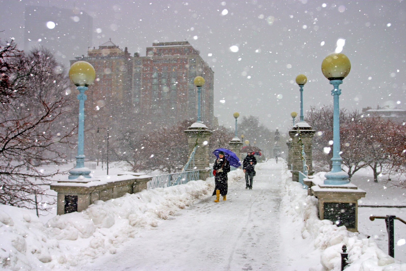 Boston, la metropoli dove l’inverno regala nevicate da sogno. Foto e ...