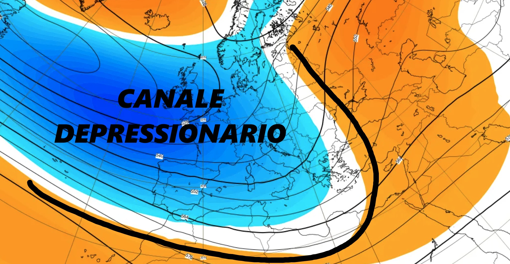 Importanti novità a inizio Febbraio: Italia con un pattern meteo ...