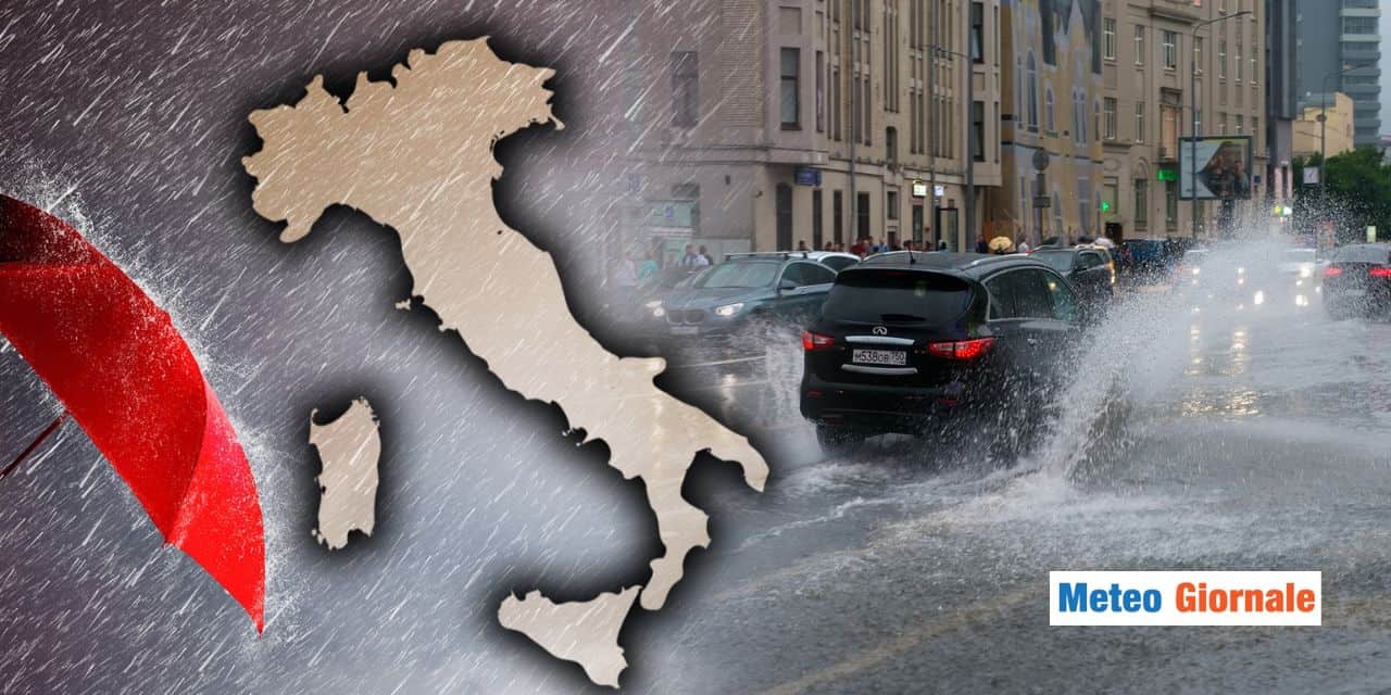 MALTEMPO senza sosta, ecco quando smette di piovere - METEO GIORNALE