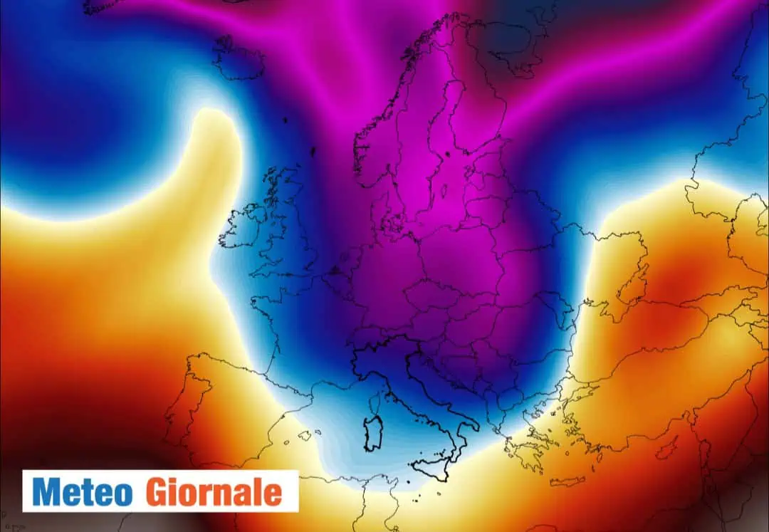Scarto meteo brusco delle Temperature: DOVE farà davvero freddo