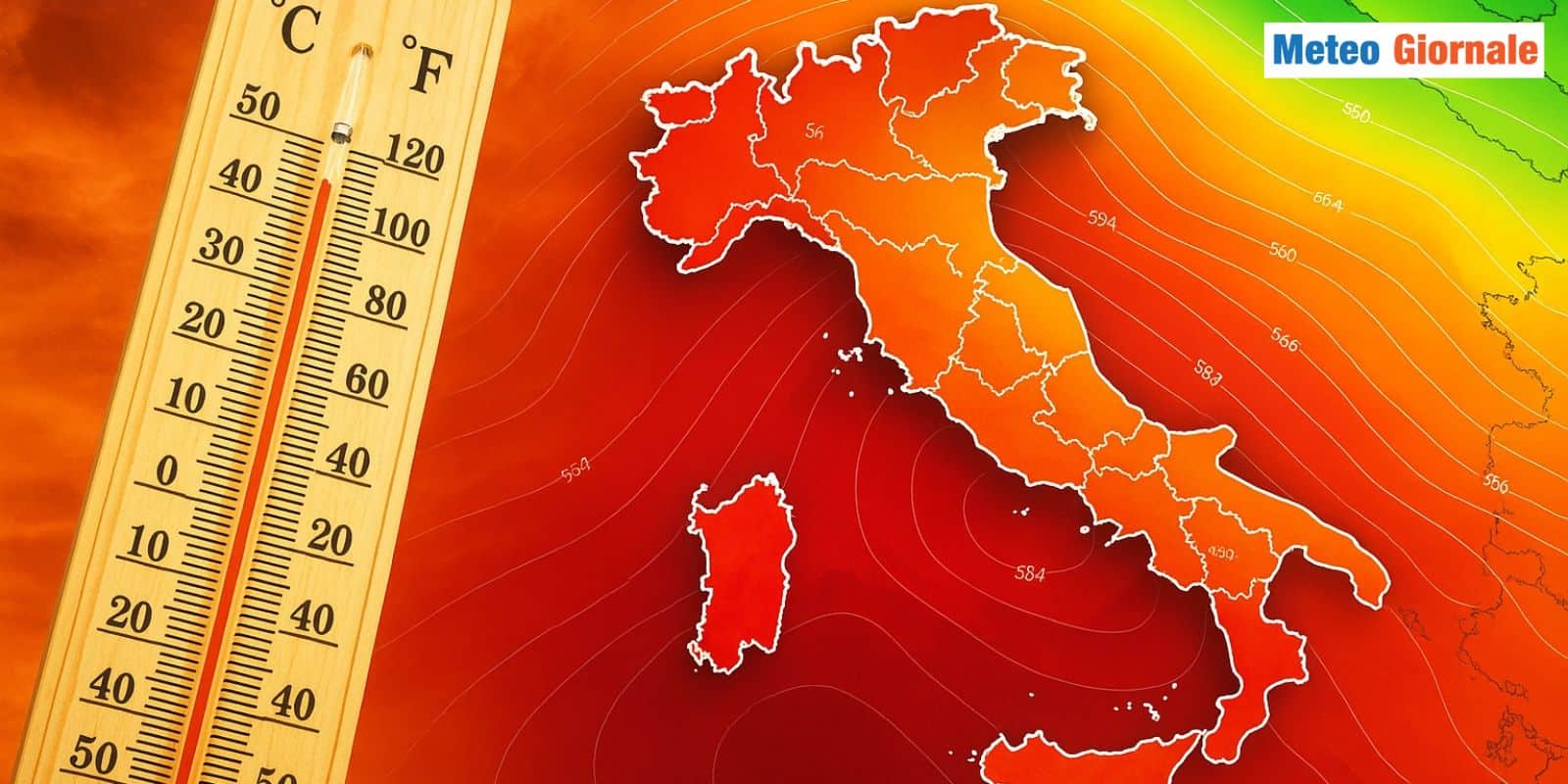 Forti TEMPORALI e crollo delle temperature. Ma poi si rovina tutto ...